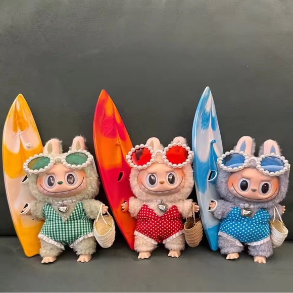 Toys | Labubu Gidget 6s Surfer Swimsuit Set With Surfboard | Poshmark